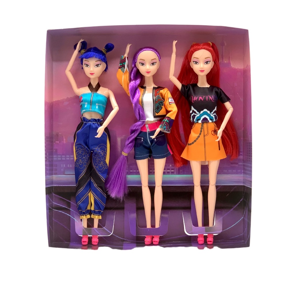 New KPOP Demon Hunter Dolls For Girls Rumi Mira Zoey Doll Birthday Gift ...