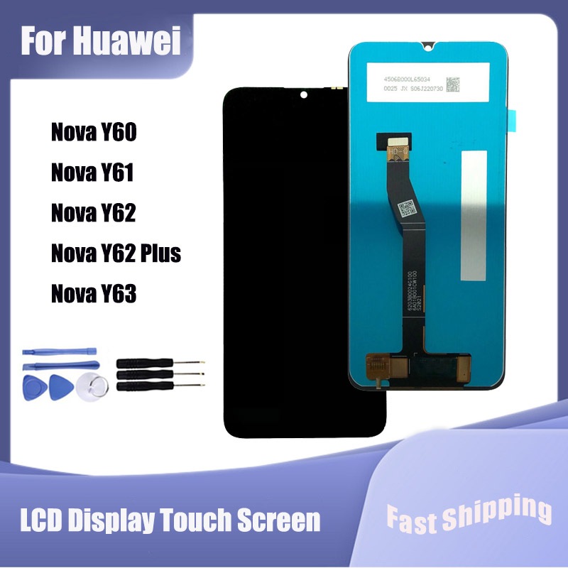 For Huawei Nova Y60 Y61 Y62 Y62 Plus Y63 LCD Display Touch Screen ...