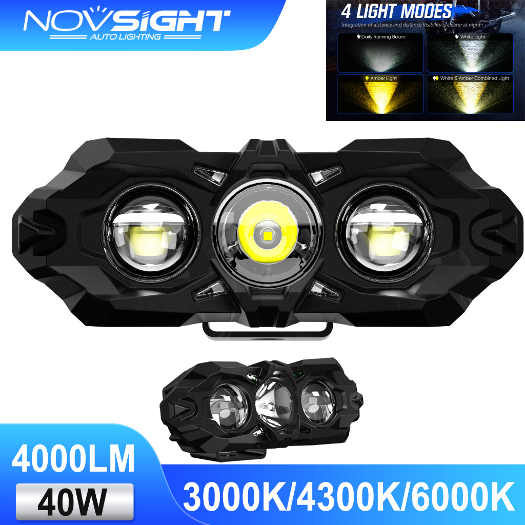 Novsight 4 modle WL14 5 Inch Motorcycle led driving headlight LED Off ...