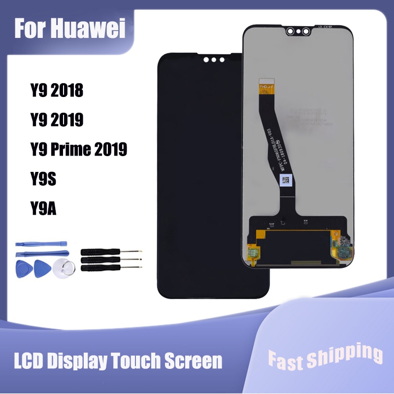 For Huawei Y9 2018 Y9 2019 Y9 Prime 2019 Y9S Y9A LCD Display Touch ...