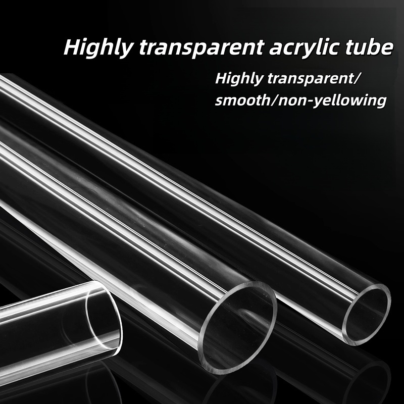 High Transparent Organic Glass Tube Acrylic Hollow Tube Diameter 5 ...
