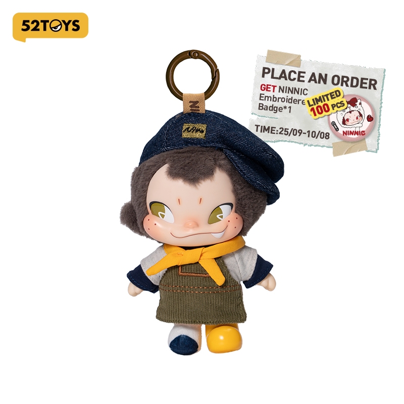 52TOYS NINNIC – Wild & Free Plush Keychain Blind Box Figure Toy ...
