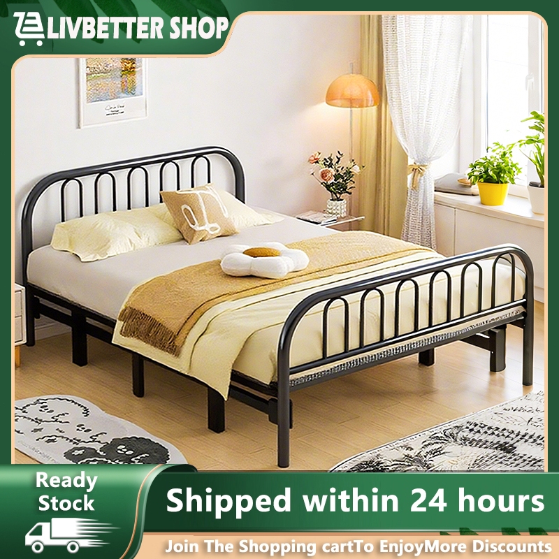 Folding Frame with Foam, Double Deck, 1.2m, Heavy Duty Iron, 4-Fold ...