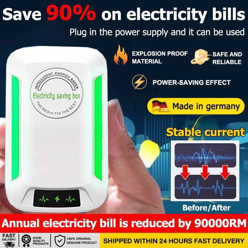 Electric Saver Device Original Smart Electricity Saving Box Balance ...