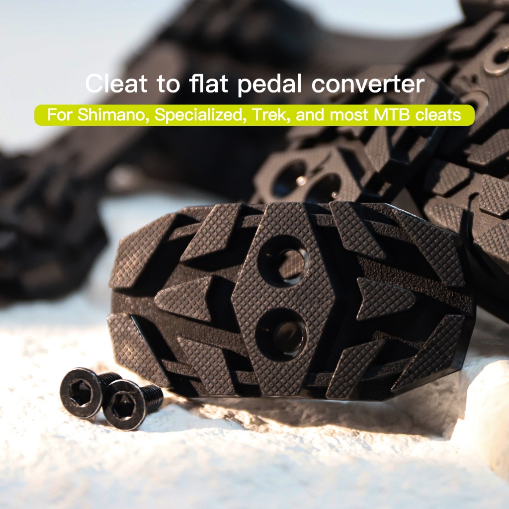 RRSkit Mountain Bike Lock Shoes Cleat To Flat Pedal Converter For ...