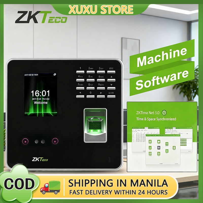 Fingerprint Attendance ZKTeco Machine Intelligent Biometric Face ...