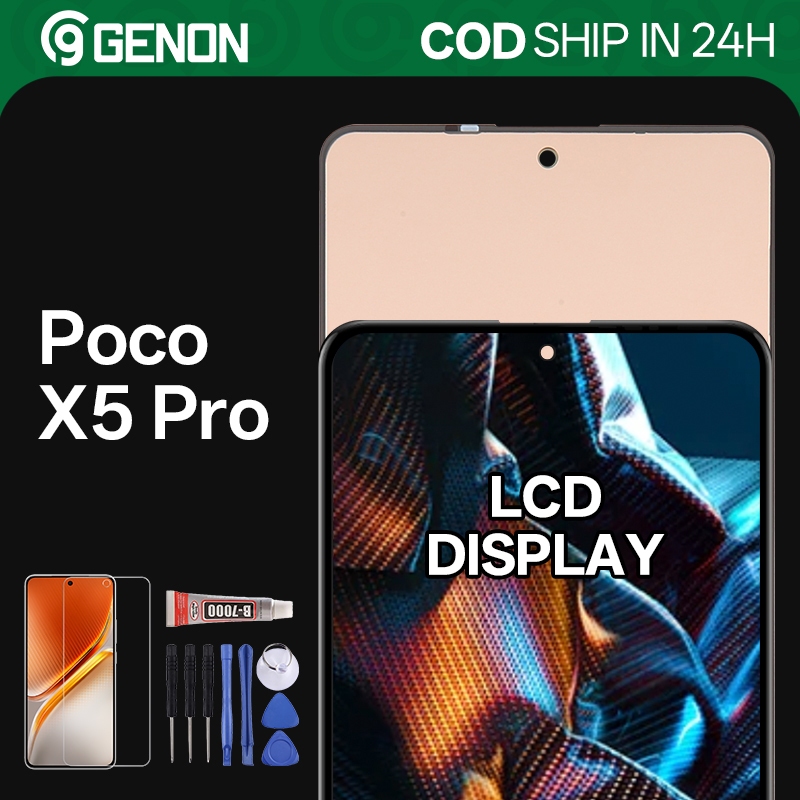 Genon OLED 120Hz LCD for Xiaomi Poco X5 Pro LCD Display Touch Screen ...