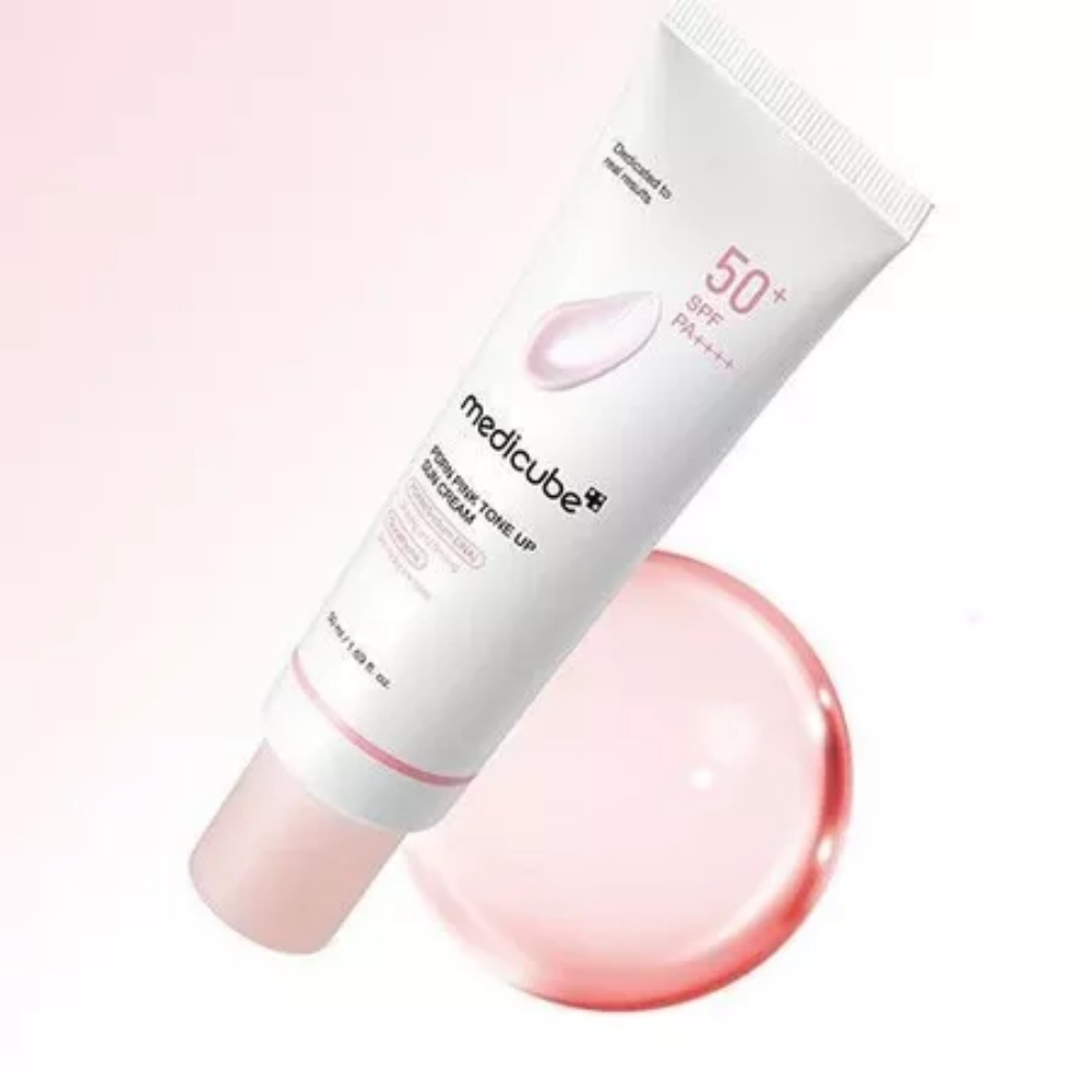 medicube PDRN Pink Tone Up Sun Cream 50ml | Shopee Philippines