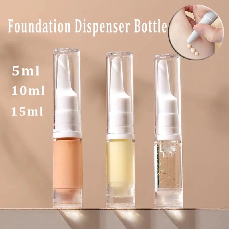 Liquid Foundation Travel Bottle Portable Mini Cosmetic Foundation ...
