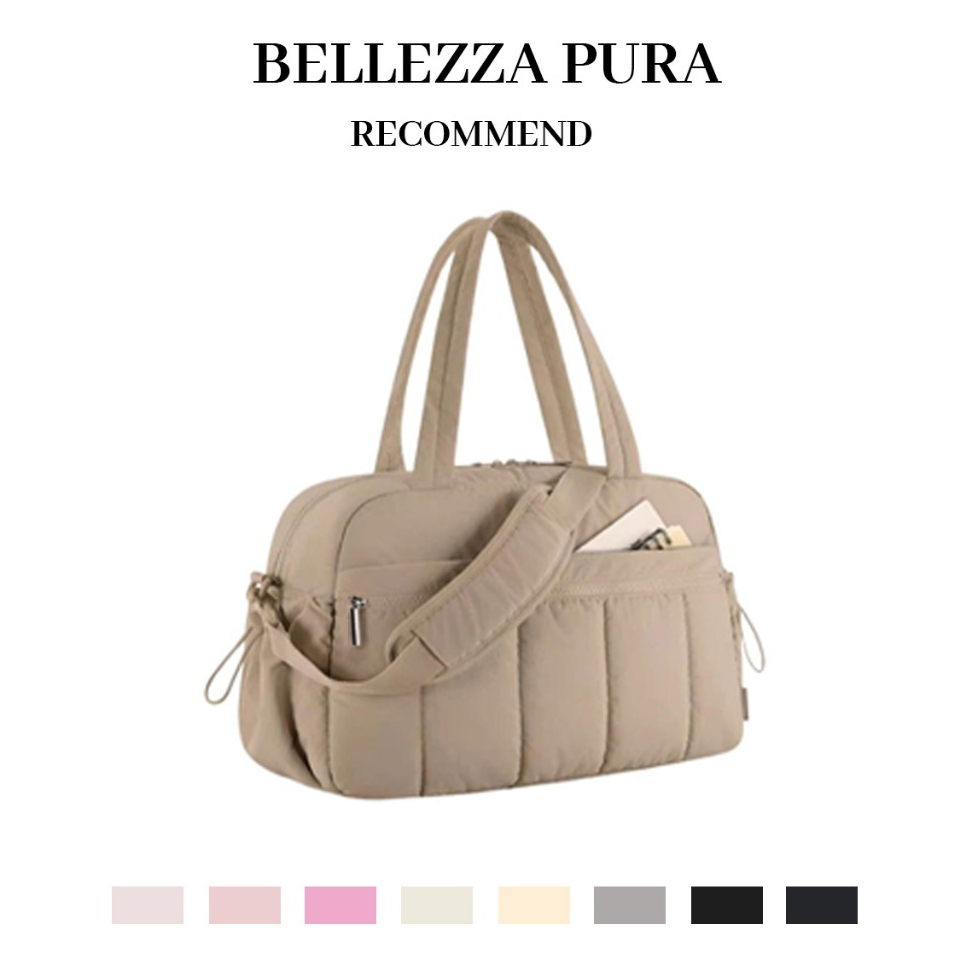 BELLEZZA PURA Travel Bag Waterproof Gym Sports Shoulder Bag Large ...