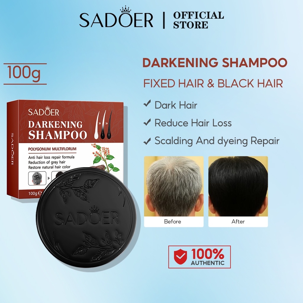 SADOER Hair Growth Soap With Polygonum Multiflorum to Prevent hair Loss ...