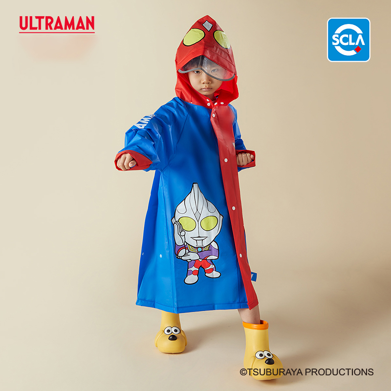 Cheerful Mario Kapote for Kids EVA Ultralight Waterproof Ultraman ...