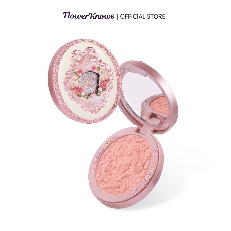 Flower Knows Blush Midsummer Fairytales Collection Velvet Embossed ...