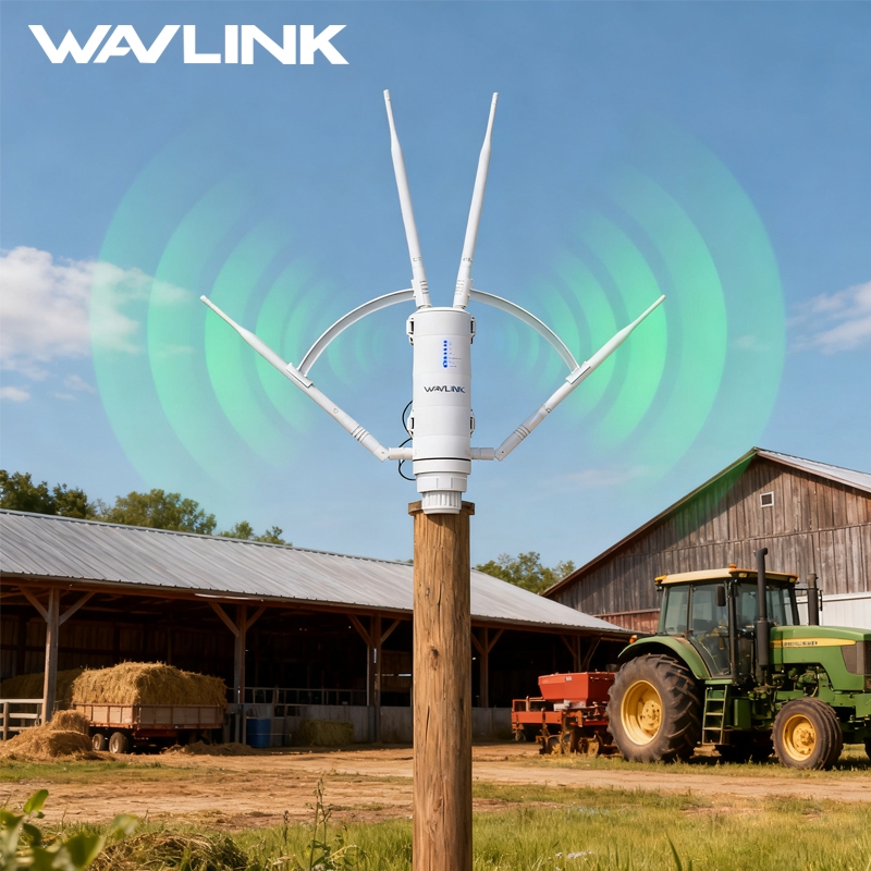 WAVLINK AC1200 Outdoor Access Point Dual Band Wif Long Range Extender ...