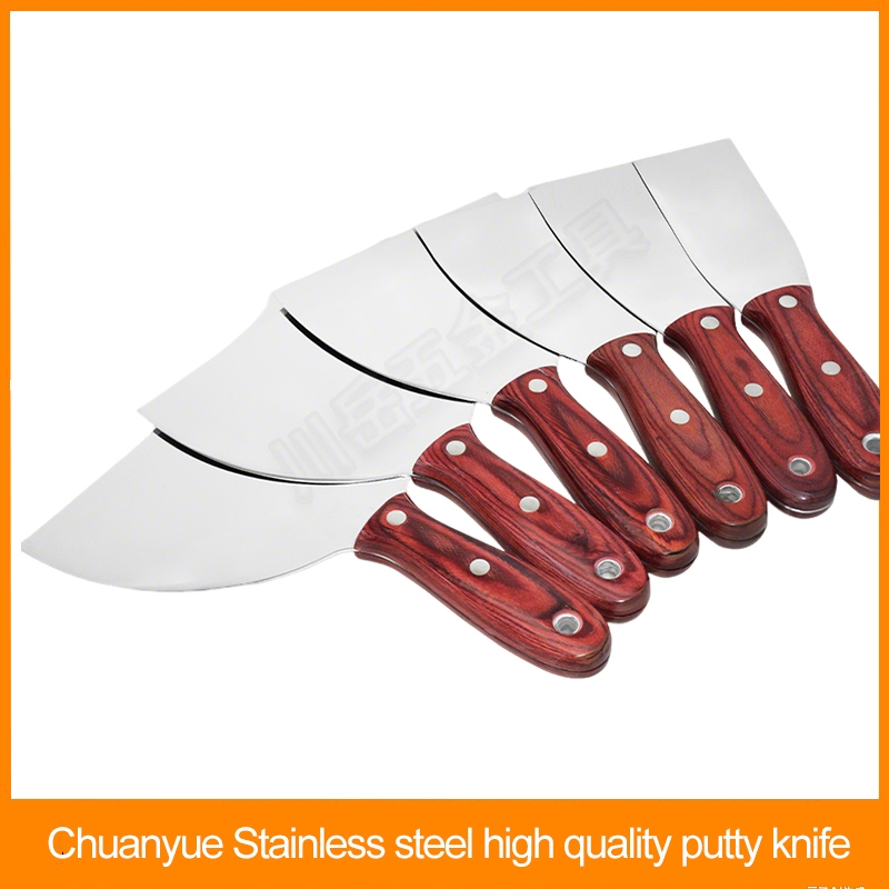 Chuanyue 2-8inch putty knife stainless spatula scrapper stainless ...