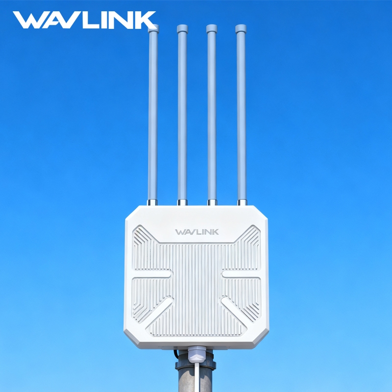 WAVLINK AX1800 Outdoor Access Point WiFi 6 Long Range WiFi Extender AP ...