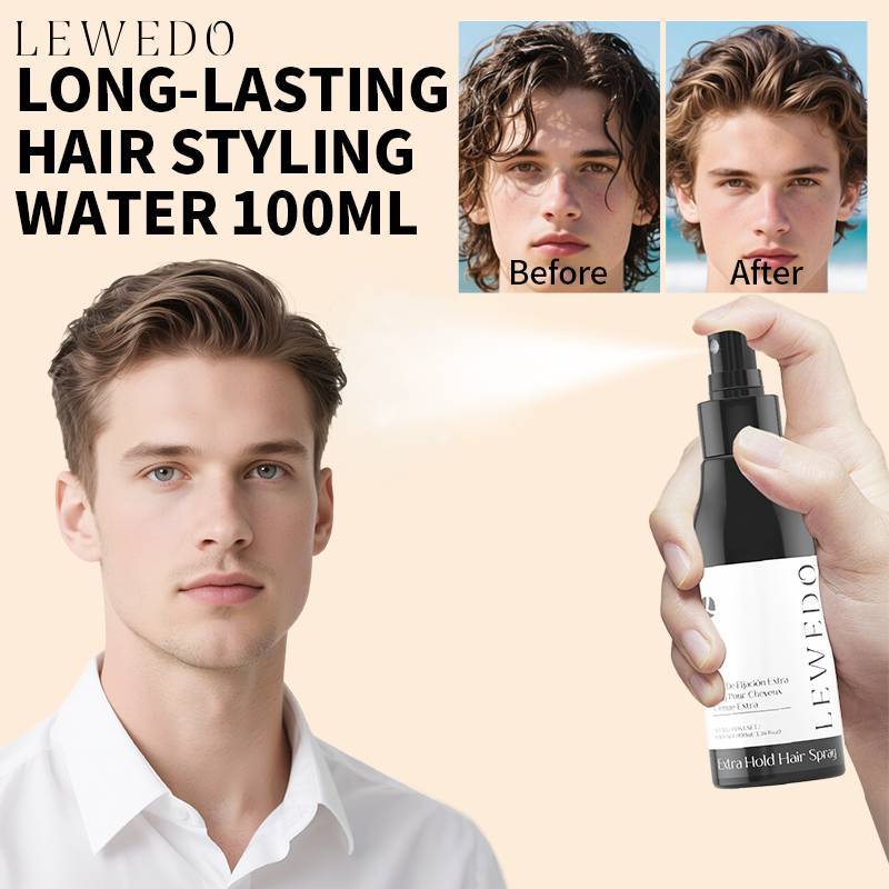 LEWEDO Hair Spray Strong Hold For Men Texturizing Hair Spray Hair ...