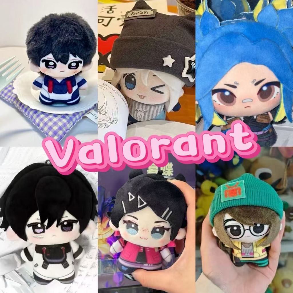 10cm Game VALORANT Doll Plush Jett Clove Neon Reyna Stuffed Toys ...