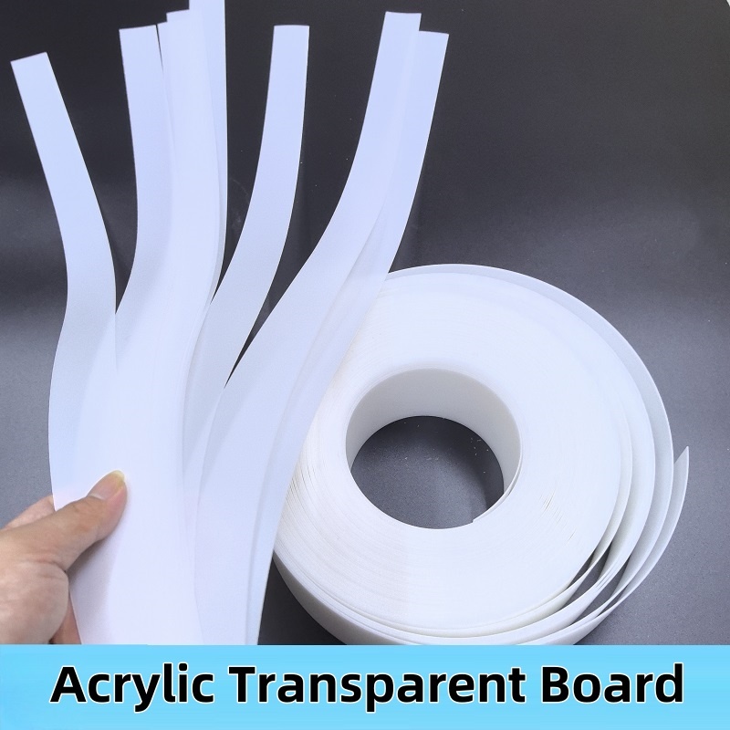 Long Strip Acrylic Diffusion Board Frosted Milky White Acrylic ...