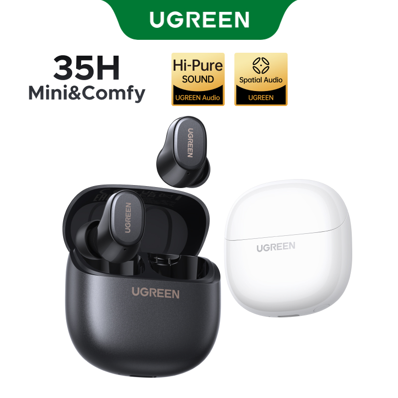 【New】UGREEN Dot Bluetooth 6.0 TWS Earphones 4-Mic Support AAC/SBC Audio ...