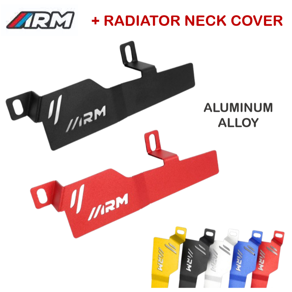 KNO Radiator Neck Cover 100% Pure Steel For Nmax Aerox v1&v2 Made In ...