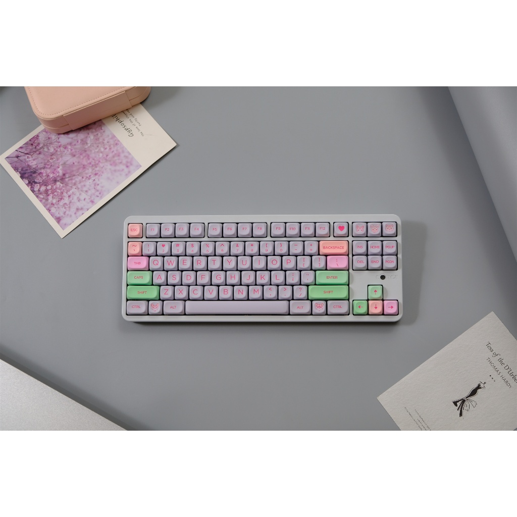 Weird Keycaps 132 Keys PBT Keycap MOA Profile DYE-SUB Wooting For MX ...