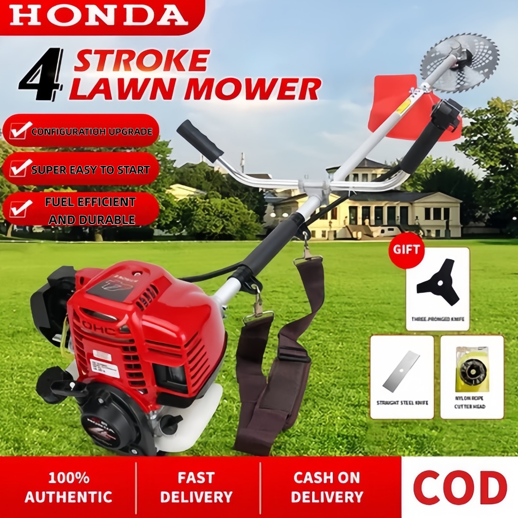 GX35-Lawn mower Grass Trimmer 4 StrokeGrass Cutter String Termmer Head ...