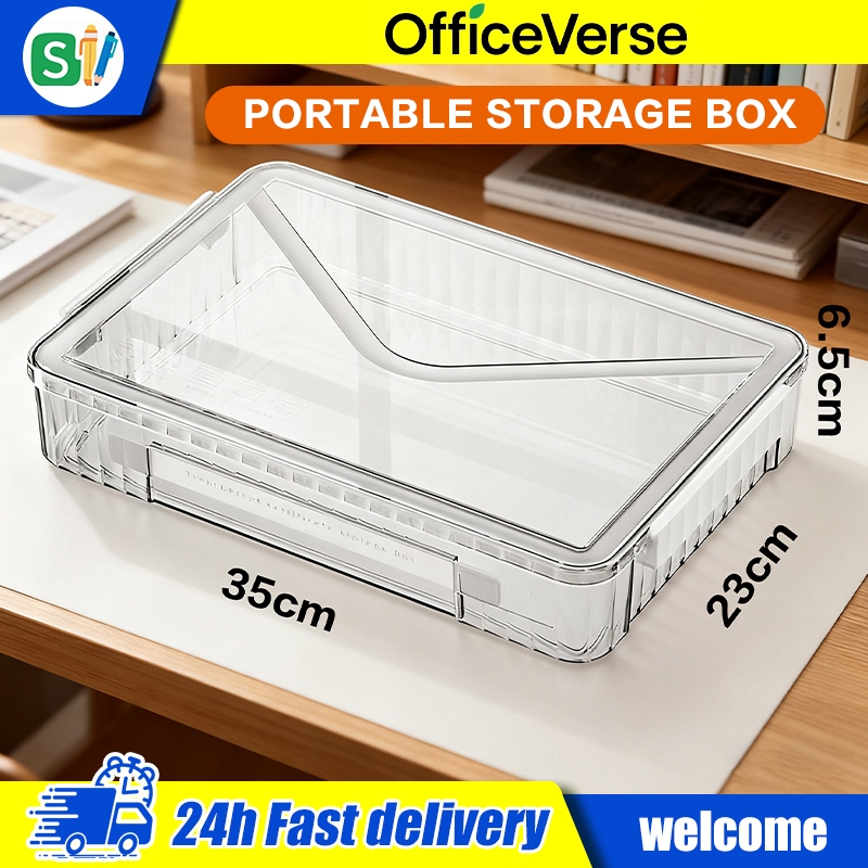 Long Document Organizer Paper Storage File Organizer File Box Folder ...