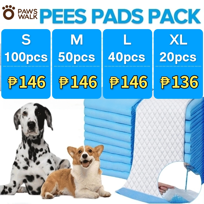 100PCS Pet Training Pad Pads Trays Deodorization Pet Dog Cat Wee Pee ...
