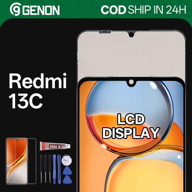 Genon IPS 90Hz LCD for Xiaomi Redmi 13C 4G / 13C 5G LCD Display Touch ...