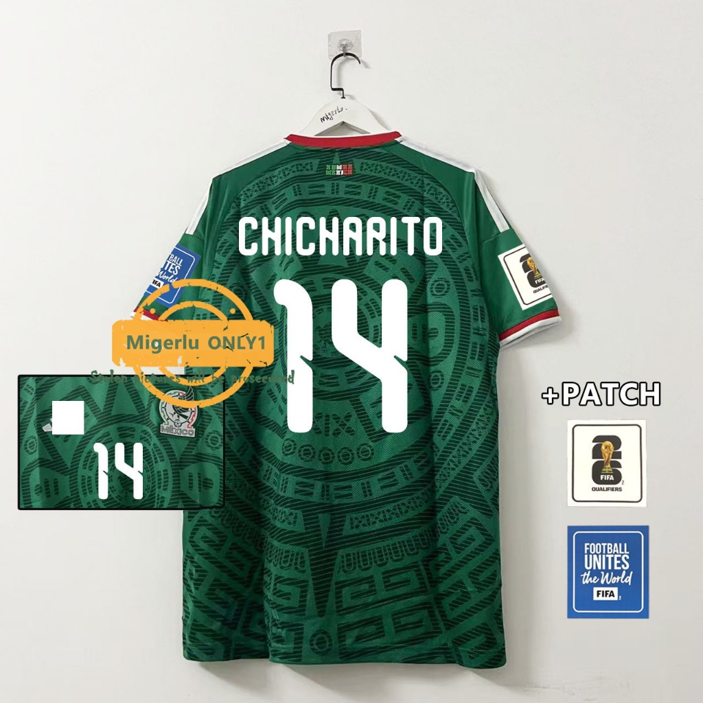 25/26 MEXICO HOME FANS EDITION FOOTBALL JERSEY S-4XL | Shopee Philippines