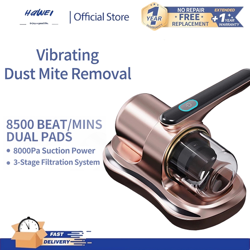 【Free Shipping】Hawei Vibrating Vacuum Cleaner, Cordless Bed Vacuum ...