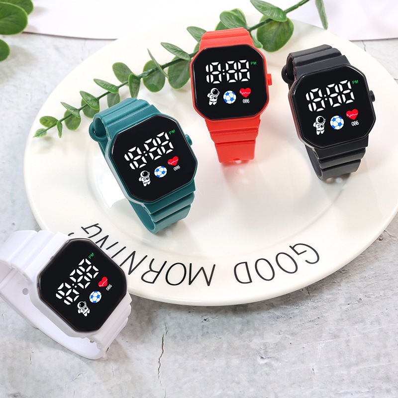 Children Digital Watch Sports LED Watch Student Electronic Watch ...