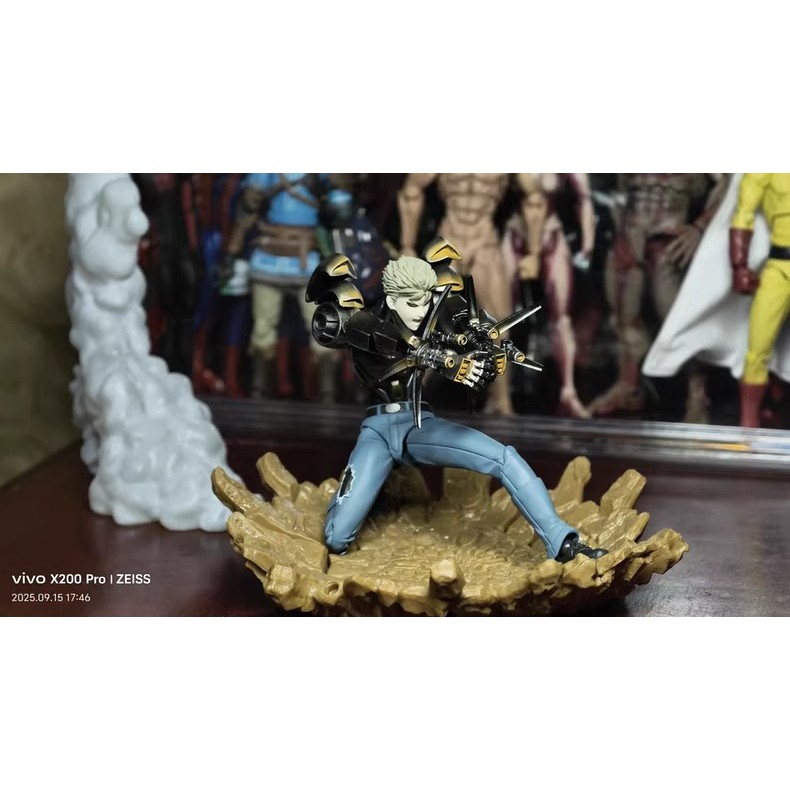 JR Kaiyodo One Punch Man Genos Incinerator Jet Arrow Mod | Shopee ...