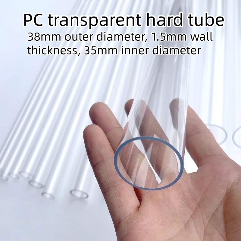 High transparency PC tube, transparent hard tube, polycarbonate plastic ...