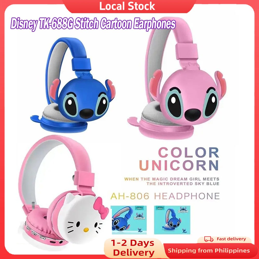 [Local Stock] Stitch Wireless Bluetooth Headphones AH-806 HIFI Stereo ...