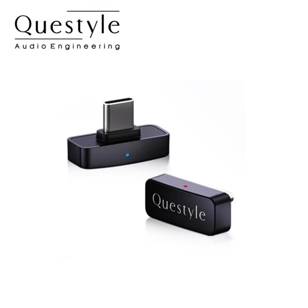 QUESTYLE QCC Dongle Pro Bluetooth Transmitter Support PS5 Computer Switch Lossless LDAC HiFi ...
