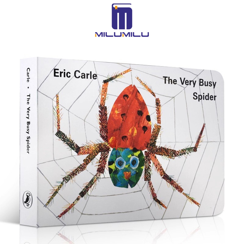 The Very Busy Spider Board book by Eric Carle Original English Books ...