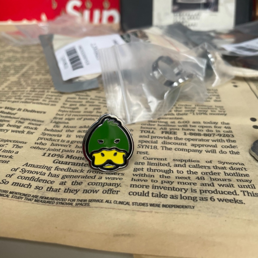 Street Wear Human Made Duck Ring nigo Same Style Couple Ring Adjustable ...