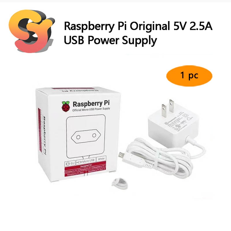 [Ready Stock Supply] 1pc Raspberry Pi 3rd Generation Power Supply ...