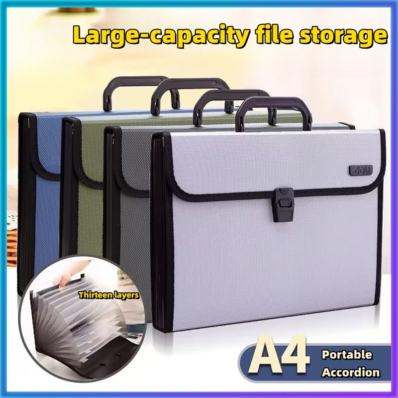 A4 File Folder Paper Organizer Envelope Document Bag Folder Organizers ...