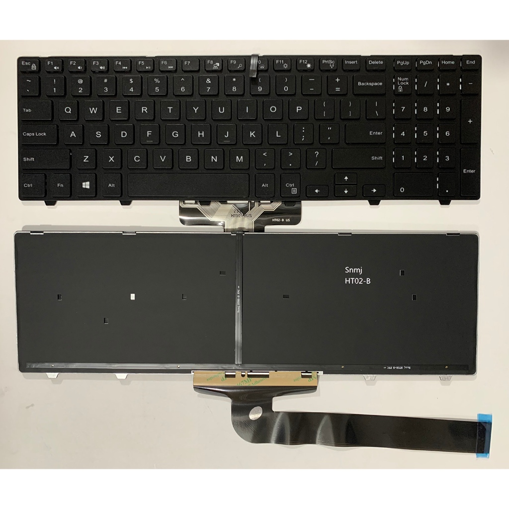 US Layout for Dell Inspiron P26F P39F P40F P47F P60G P57F 3567 3565 ...