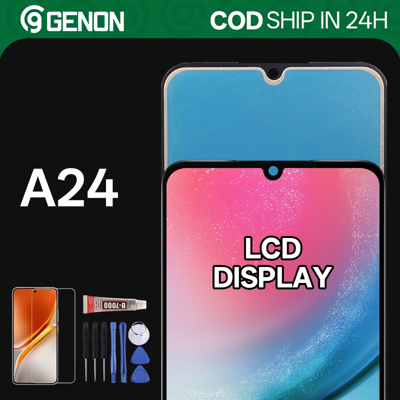 Genon OLED 90Hz LCD for Samsung Galaxy A24 4G / A245F LCD Display Touch ...