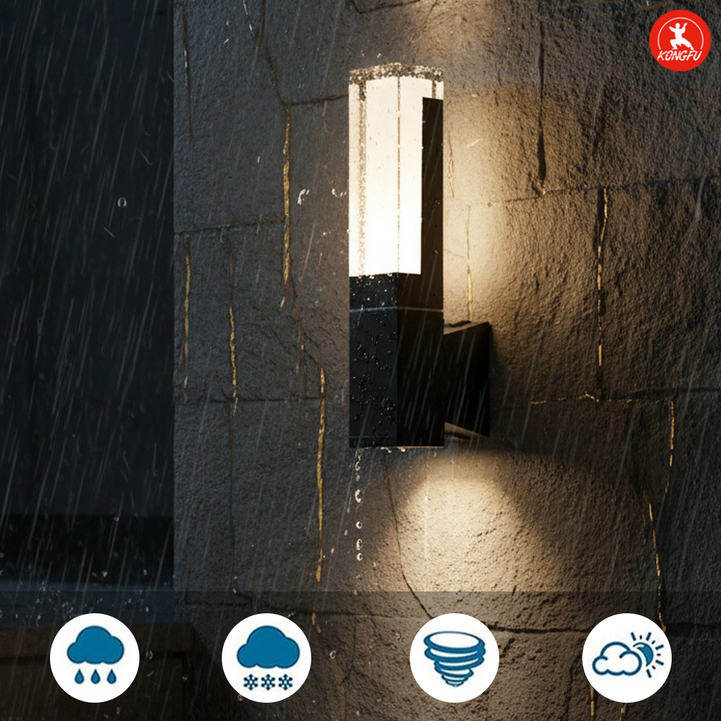 Courtyard Wall Lamp Up and Down 3000K LED Outdoor Waterproof Anti-rust ...