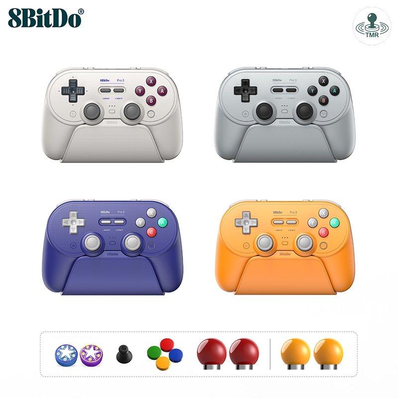 8BitDo Pro 3 Bluetooth Controller for Nintendo Switch 2/Switch OLED/Switch Lite Steam Deck ...