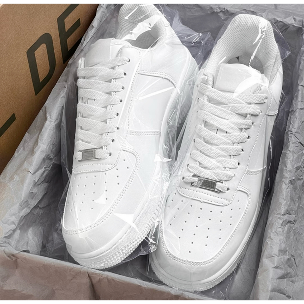 ZW New Fashion Best Seller Fashion Trend Unisex Shoes All White For Men ...