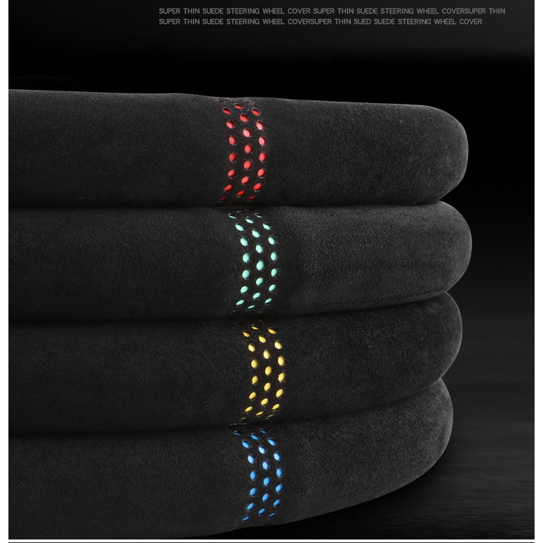 【COD】Suede Steering Wheel Cover Four Seasons General Anti Slip Wear ...