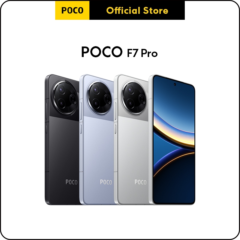POCO F7 Pro Smartphone｜12GB+256GB/12GB+512GB, Flagship Snapdragon® 8 Gen 3, 6000 mAh (typ ...