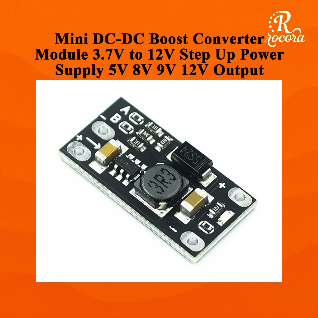 Mini DC-DC Boost Converter Module 3.7V to 12V Step Up Power Supply 5V ...