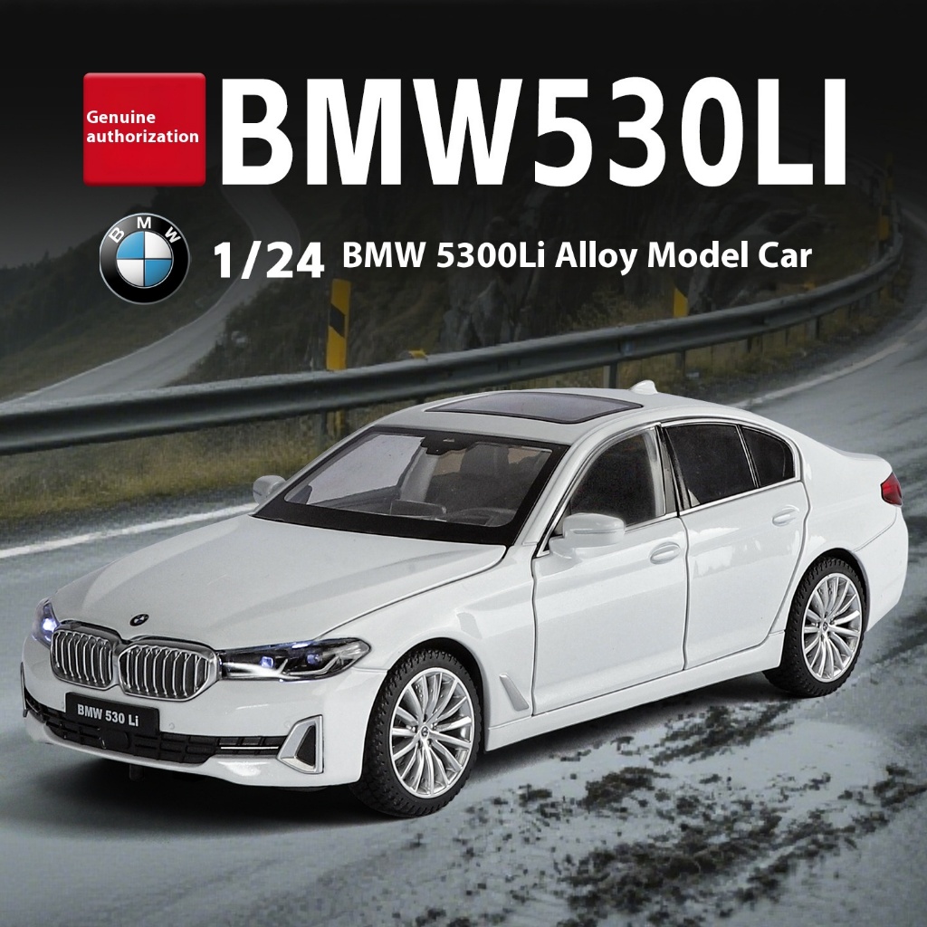 DL 1：24 BMW 530Li 5 Series alloy car model Metal Alloy Toys Car Model ...